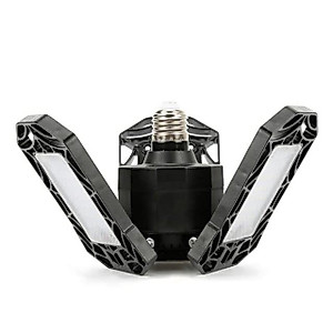 Urban Mall 360º Triple Garage Light - Black