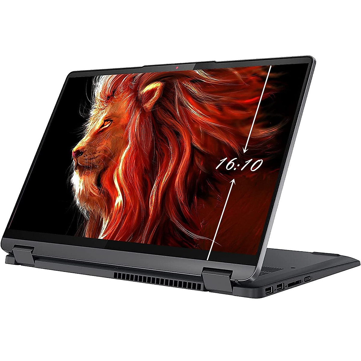 Lenovo Flex 5 14" 2-in-1 Touchscreen Laptop - 12th Gen Intel Core i5-1235U - 16:10 (1920 x 1200) Display - Thunderbolt 4 - Fingerprint Reader – Webcam - w/HDMI Cable (8GB RAM | 1TB PCIe SSD)