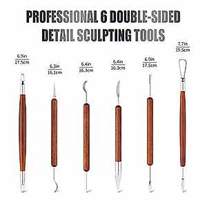 Upgraded 17 PCS Pumpkin Carving Kit for Adults & Kids with Professional Detail Sculpting Tools, Heavy Duty Stainless Steel Knife Set with Carrying Case for Halloween Decoration