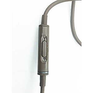 Replacement Upgrade Audio Cable with mic Microphone Remote Volume Control line Wire Cords Extension for ATH-MSR7 Headphones