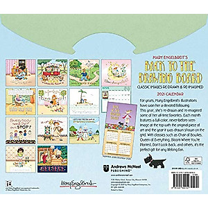 Mary Engelbreit 2021 Deluxe Wall Calendar: Back to the Drawing Board