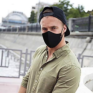 Swiss Eagle MULTICOLOUR Cotton Respirator 6 Layer Reusable Outdoor Face Mask (PACK OF 4) (Black Grey Brown Royal Blue)