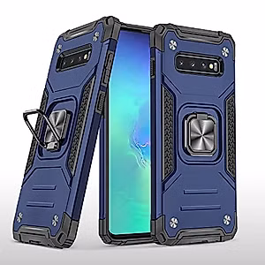 Phone Protective Case Compatible With Samsung Galaxy S10 Holder Phone Case PC And TPU Phone Case Case Strong Shock Proof Protective Case Two Layer Protective Phone Case Back Cover Phone Cases ( Color