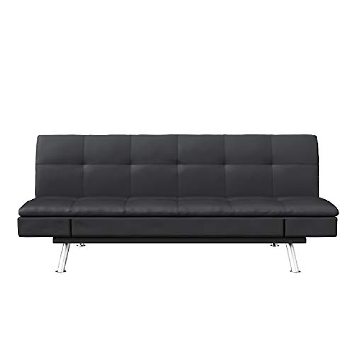 Serta Nelson Convertible Sofa Bed, Black