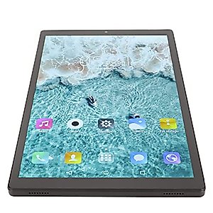 Tablet PC 10.1 Inch Tablet Dual Cards Dual Standby 100-240V 2560x1600 Resolution for Study for Android 12 (US Plug)