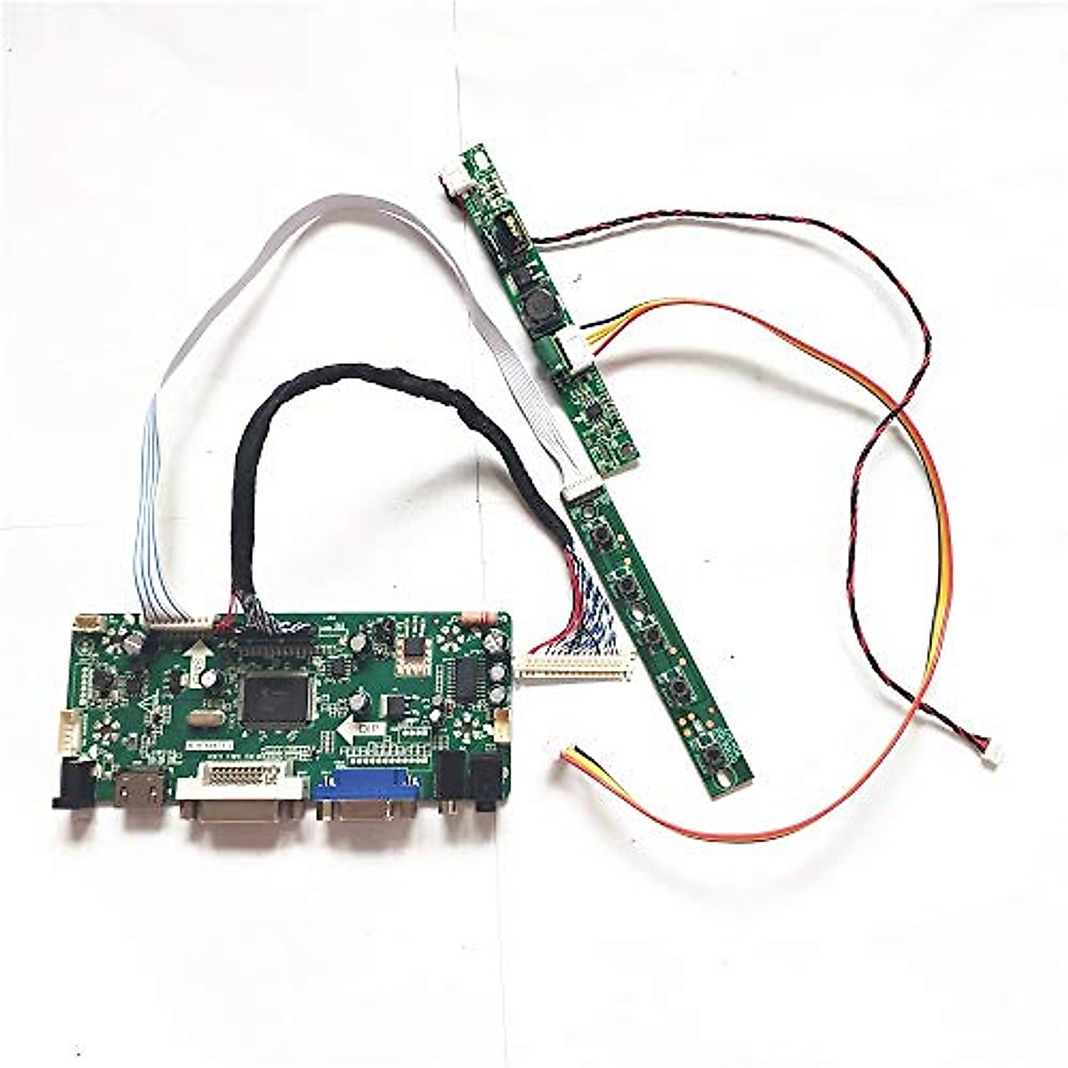 Fit HSD121PHW1-A01/A03/B00 VGA HDMI DVI WLED LVDS 30 Pin 1366768 Notebook PC M.NT68676 LCD Screen Controller Drive Board kit (HSD121PHW1-A01)