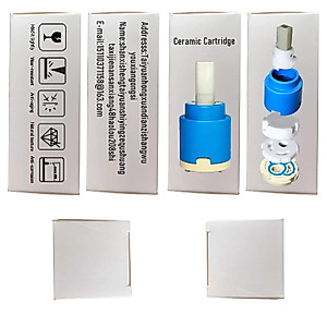 25mm Ceramic Cartridge, Single Handle Ceramic Faucet Cartridges, Ceramic Disc Cartridges Valve for Bathroom Shower