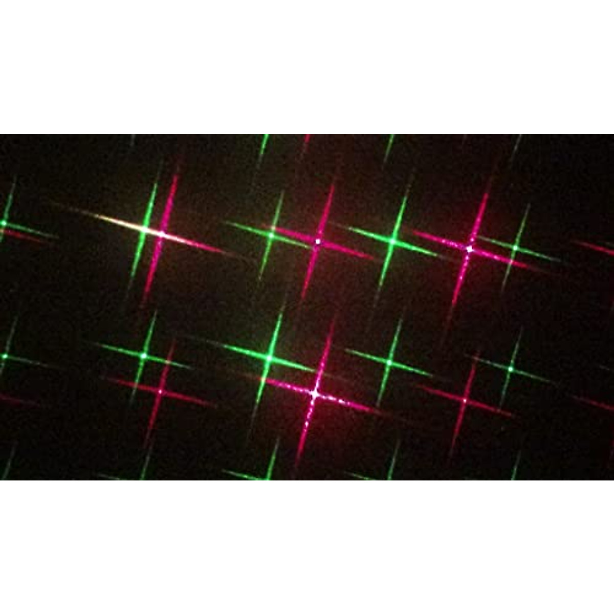 Firefly Garden Waterproof Laser Lights - Star Projector Outdoor/Indoor Christmas Decoration Lighting (Laser RED & Green: RG 8 Pattern)