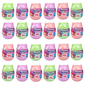 Squishmallows Squishville, Series 6-24 Piece Set - Official Kellytoy - Collectible Mini Stuffed Animal Toy Plush & Accessories, Styles May Vary - Gift for Kids, Girls & Boys