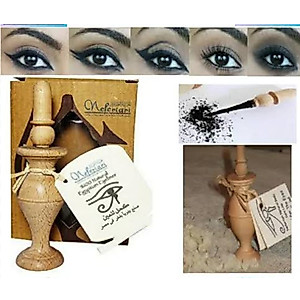 Nefertari 100% Natural Egyptian Eyeliner in Powder Form, Handmade Eyeliner Pharaohs Style