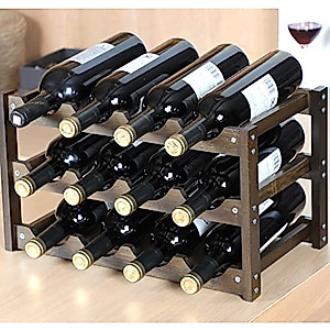 ZYZMH Wooden Wine Rack Cabinet Holder Shelf Free Standing Holders Barware Storage Wine Racks Home Kitchen Bar (Flavor : White-Dinosaur Doodle4, Size : E)