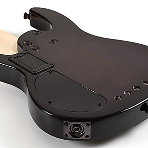 MiNi 4string ukulele electric bass with black color