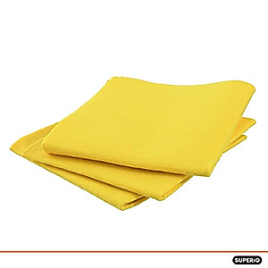 Shammy Towel for Car, Super Absorbent Chamois Cloth for Car Drying, Multi-Purpose Scratch Free for Home, Bathroom, Kitchen, Pets, Cars, Truck Boat, Machine Washable, Lint Free, 30 Pack