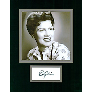 Kirkland Patsy Cline 8 X 10 Autograph Photo on Glossy Photo Paper