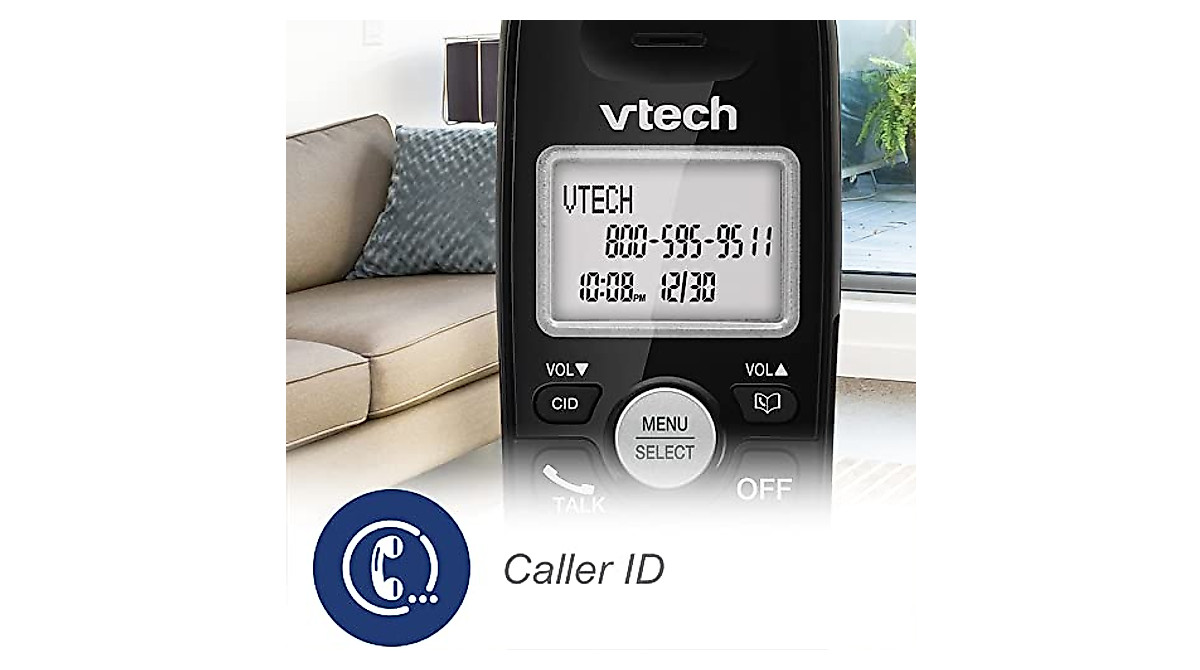 VTech VG101-21 Cordless Phone with 2 Handsets & 1000 ft Range