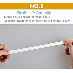 Upgrade Disposable Latex Finger Cots, 150g(Approx.260PCS) Powder Free Rubber Fingertips Finger Protector for Electronic Repair, Painting, Jewelry Cleaning, Manicures,Industrial (260 Count (Pack of 1))