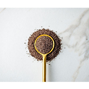 Savory Spice Black Onyx Chocolate Sugar - Cocoa-Infused, Brownie Flavored Sugar for Desserts & Cereal | Try as Chocolate Rimming Sugar for Cocktails, Martinis & Hot Cocoa (Medium Jar - Net: 3.3 oz)