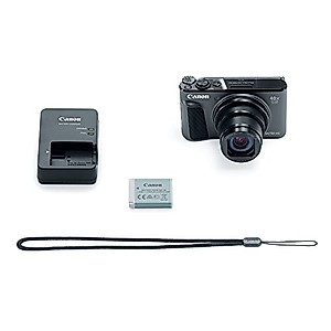 Canon PowerShot SX730 Digital Camera w/40x Optical Zoom & 3 Inch Tilt LCD - Wi-Fi, NFC, & Bluetooth Enabled (Black)