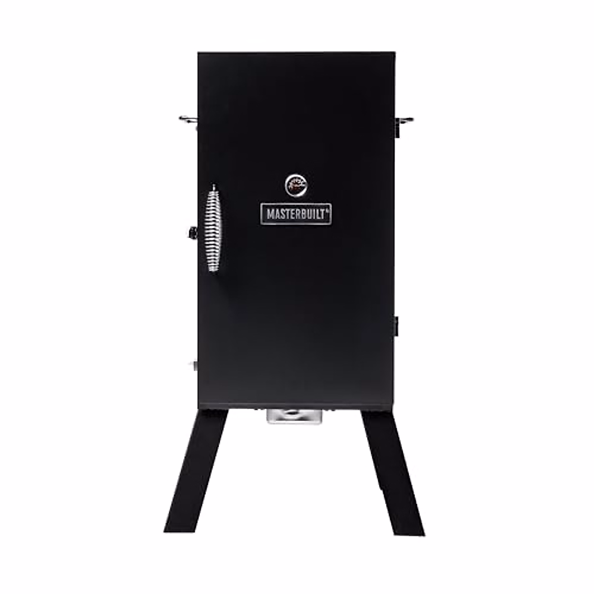 Masterbuilt® 30-inch Electric Vertical BBQ Smoker with Analog Temperature Control, Chrome Smoking Racks and 535 Cooking Square Inches in Black, Model MB20070210