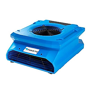 MOUNTO 1/4hp 1200CFM Low Profile Air Mover Floor Carpet Dryers Restoration