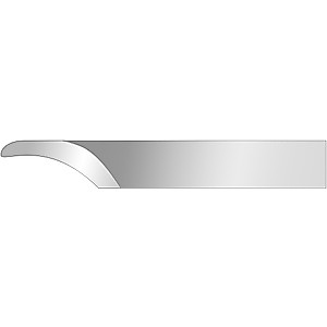 Hyde Tools 62420 6-1/2-Inch by 3/4-Inch Mill Blade 088 Flat Grind