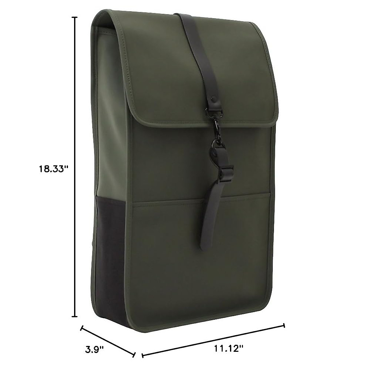 Rains Backpack 03 Green One Size