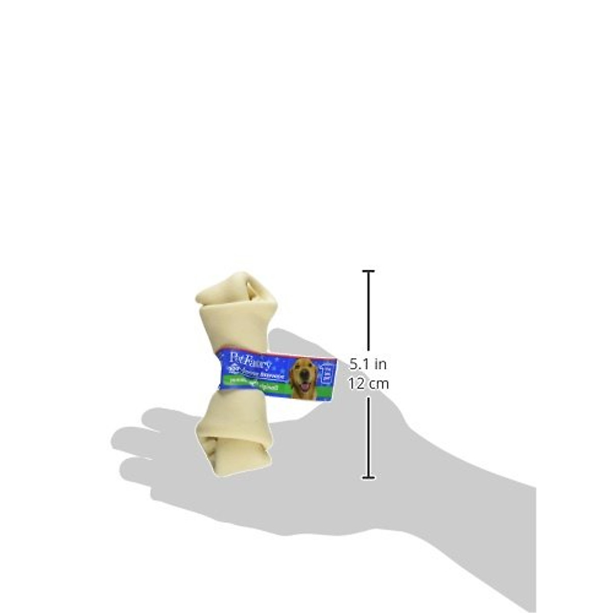 Pet Factory Bulk Bone Treat, 4-5"