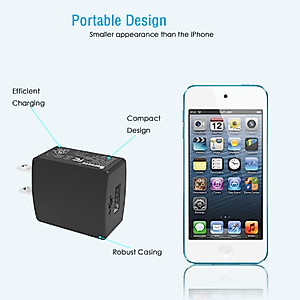 AC Charger Fit for Amazon Echo Dot 2nd Generation Kindle Oasis E-Reader Paperwhite Voyage Fire HD 8 HDX 6 7 8.9 9.7 Inches Fire 7 8 10 Tablets Fire HD 8 Kids Edition Power Supply Adapter Cord 5ft