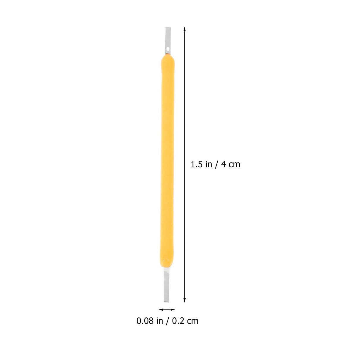 PRETYZOOM 100pcs Replacement Filament, Edison Bulb LED Filament Warm Light Bulb Filament Parts Retro Bulb Led Filament Led Lamp Parts Incandescent Light Accessories