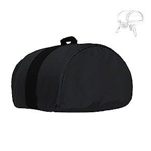 Outdoor Portable Pizza Oven Cover for Gozney Waterproof Pizza Oven Accessories Cover, Black