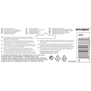 Spooky Smiles 11" x 5" Halloween Smiles Cellophane Bags 20 Pcs, Multicolor