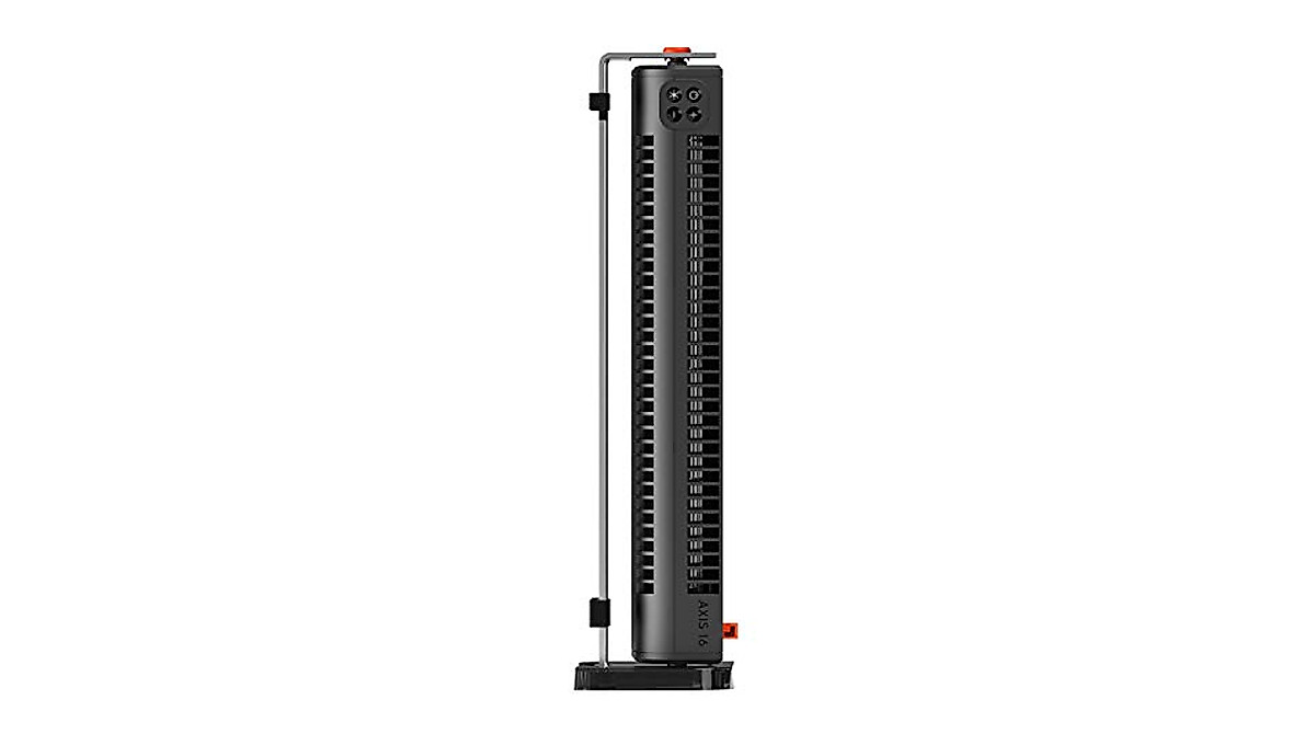 Sharper Image AXIS 16 Airbar Desk Fan with Task Light