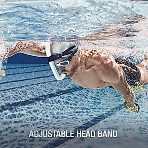 Speedo unisex adult Swim Training Bullet Head diving snorkels, Shocking Lime, One Size US