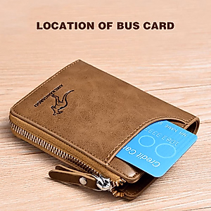 JIANK Reshline Men’s RFID Blocking Wallet (BROWN)