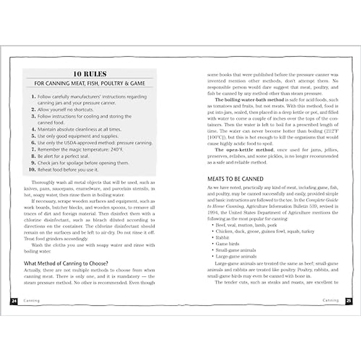 A Guide to Canning, Freezing, Curing & Smoking Meat, Fish & Game