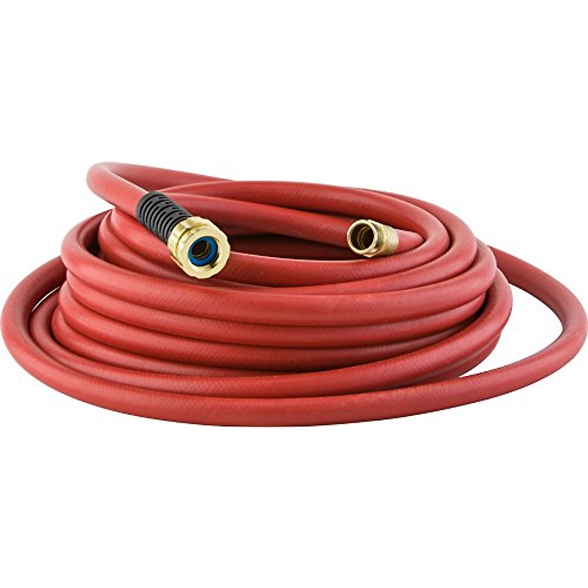 Swan Products CELSGHW58025 Element MAXLite Hot Water Rubber+ Hose with Crush Proof Couplings 25' x 5/8", Red