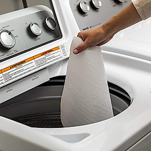 Duck Brand 284380 Smooth Top EasyLiner Shelf Liner with Clorox, 20 in x 6 Ft, White, 2 Rolls