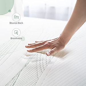 Novilla King Size Mattress, 12-Inch Gel Memory Foam Mattress for Good Sleep, Pressure Relieving, Matrress-in-a-Box, CertiPUR-US Certified, Medium Plush