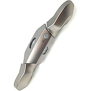 Akiimy Replacement 2 Sets Silver New LB RB Bumpers Triggers Parts with T8 T6 Screwdriver Repair Tool for Xbox One Elite Controller & with a 3.5mm Jack Replacement Bumpers