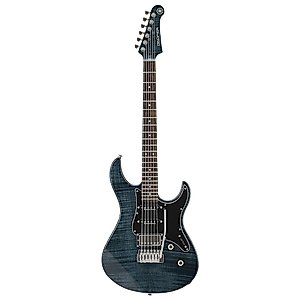 Yamaha 6 String Solid-Body Electric Guitar, Right, Indigo Blue (PAC612VIIFM IDB)
