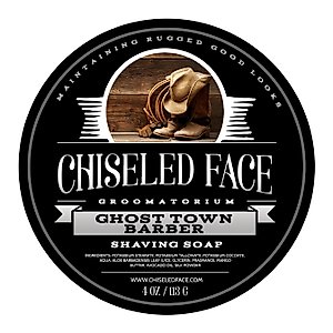 Ghost Town Barber - Handmade Luxury Shaving Soap from Chiseled Face Groomatorium