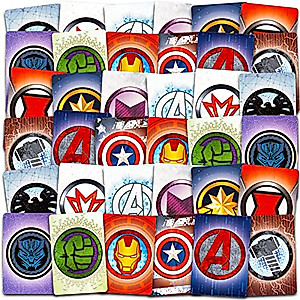 Avengers Patient Stickers for Boys Girls ~ 100 Pcs Individual Pre-Cut Superhero Kids Reward Stickers Medical |Bulk Doctor Office Stickers