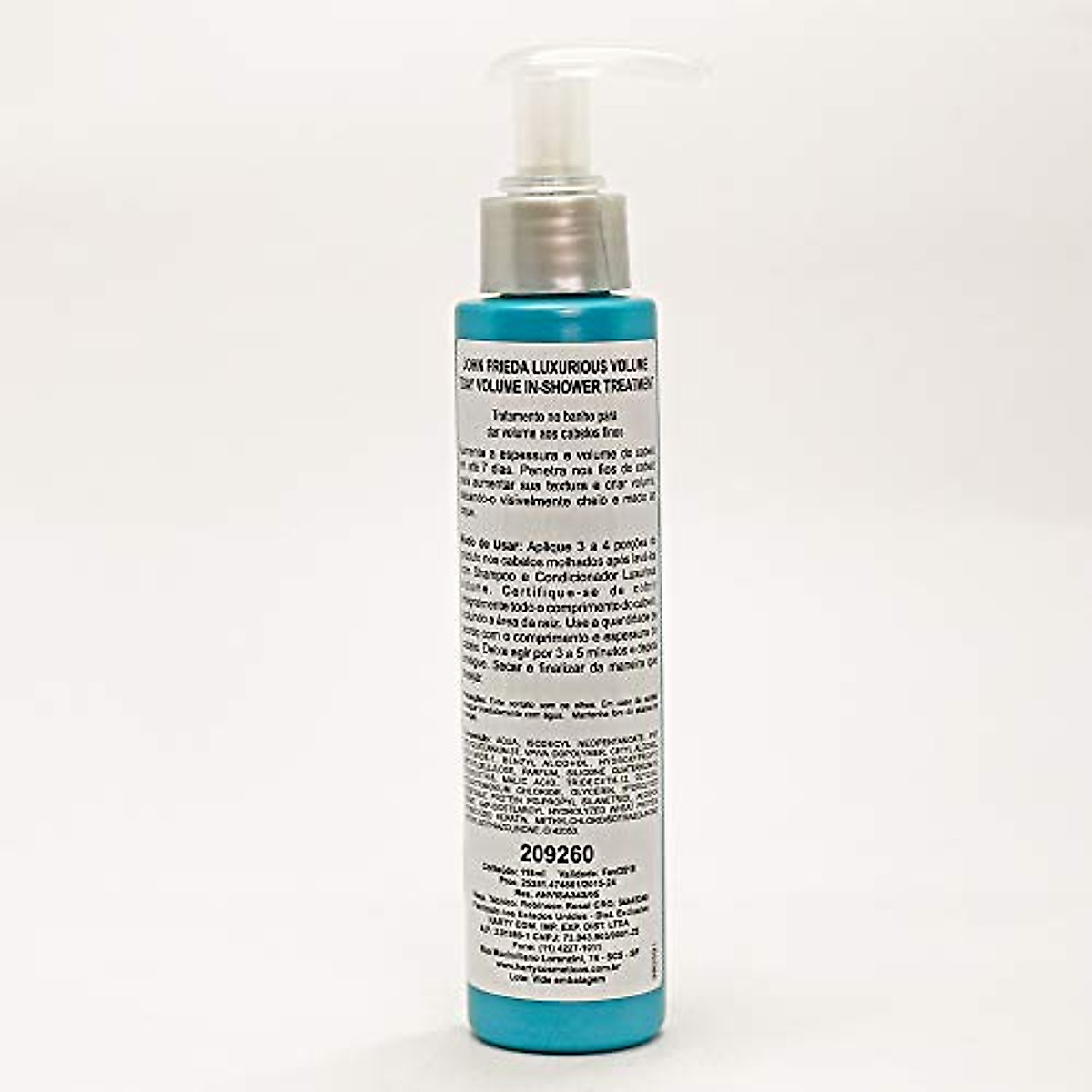 John Frieda Luxurious Volume 7-Day Volume In-Shower Treatment, Hair Treatment, Helps to Create Wash-resistant Volume, 4 Ounces