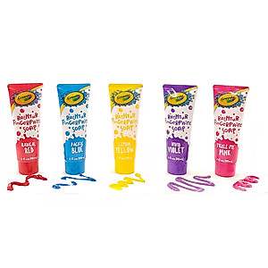 Crayola Bath Time Bundle - 9 Items: Bubble Bath, Bathtub Fingerpaint Soap, Jumbo Wash Pens, and Body Wash