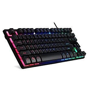 Acer Nitro TKL Gaming Keyboard - 3 Zone Backlit LED Color Keys | 4 Level Brightness | 3 Preset Modes
