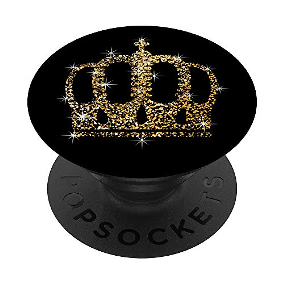Crown Queen King Princess Prince Royal - Crown PopSockets PopGrip: Swappable Grip for Phones & Tablets