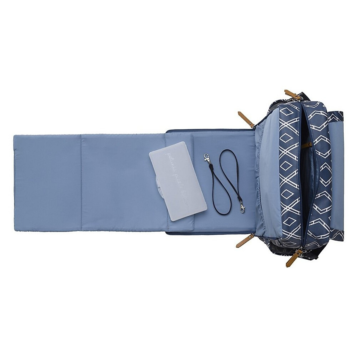 petunia pickle bottom Glazed Boxy Backpack Indigo One Size