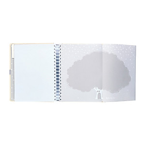 Busy B 6584 "Baby B Baby Journal with Pockets and Stickers, Neutral