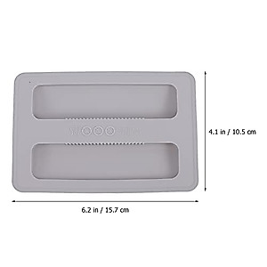 2 Slice Toaster Lid Toaster Cover 2 Slice, Bread Toaster Silicone Dust Cover Toaster Lid for Kitchen Coffee Shop Restaurant Toaster Appliance, Top Cover for Bread Machine