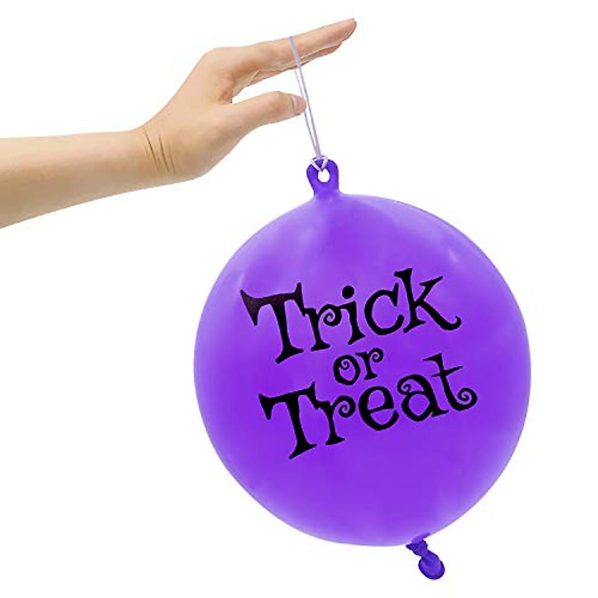 JOYIN 36 PCS Halloween Punch Balloons for Kids Trick or Treat Game, Punching Balloon Party Favor Supplies Indoor Outdoor Decorations
